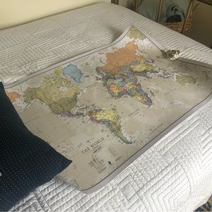 Art | Custom Large Classic World Map | Poshmark